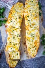 Cheesy Green Chile Bread - Soulfully Made