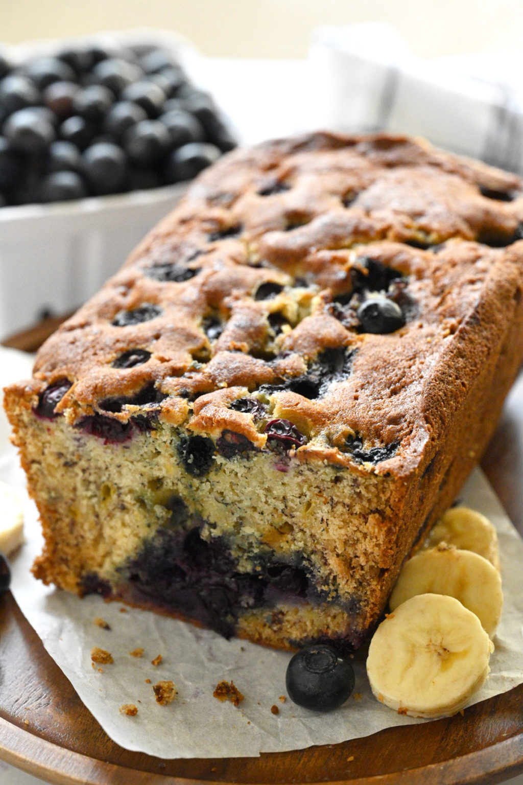 Blueberry Banana Bread Recipe - Soulfully Made