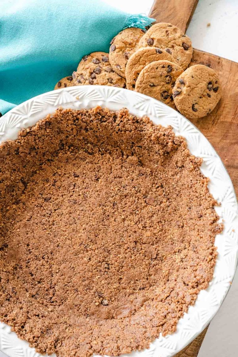 Chocolate Chip Cookie Crust - Soulfully Made