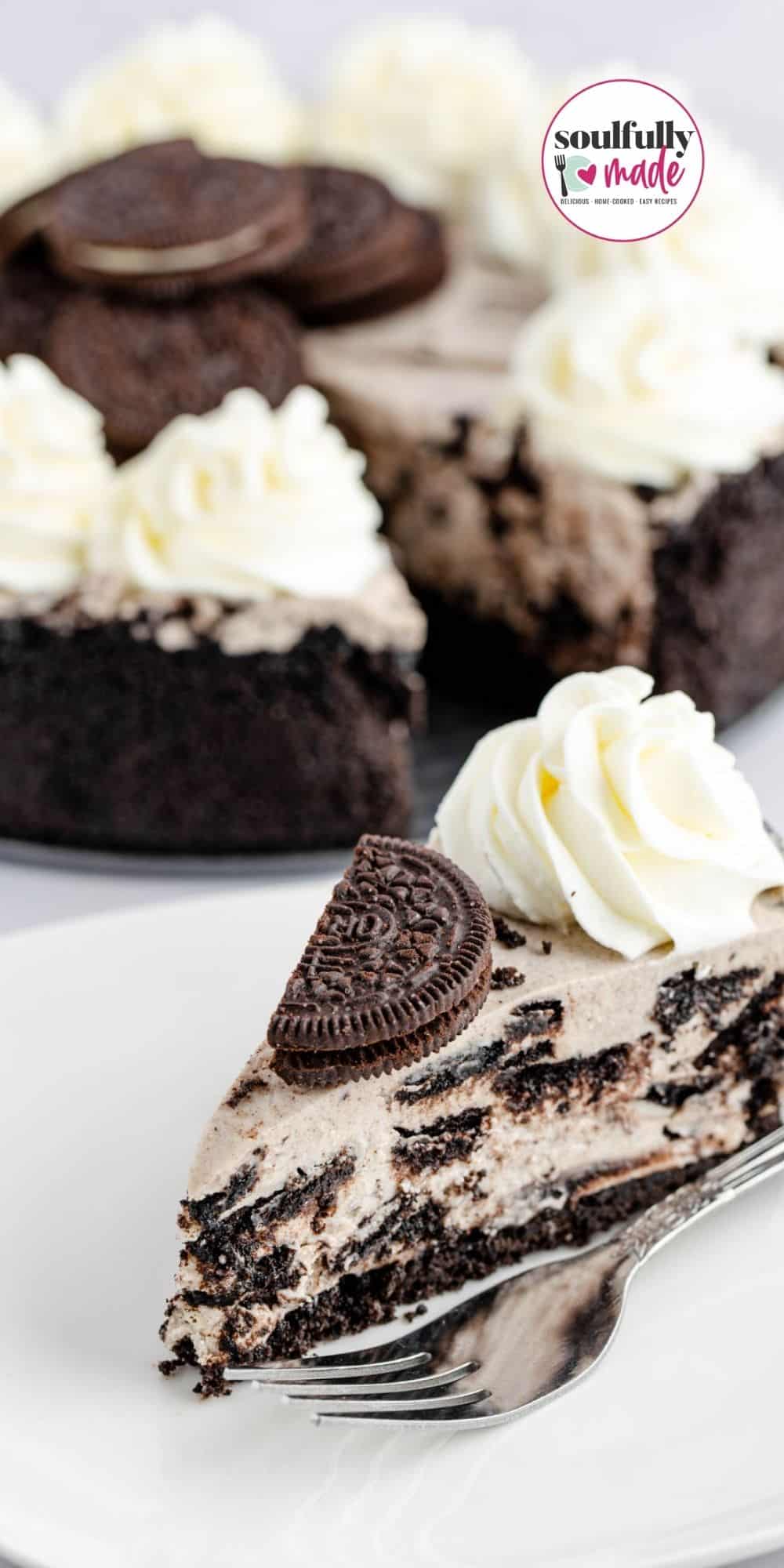 No-Bake Oreo Cheesecake - Soulfully Made