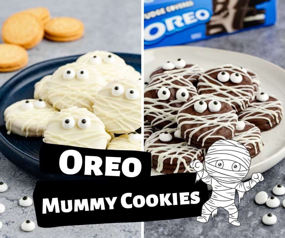 Oreo Mummy Cookies - Soulfully Made