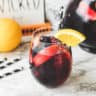 Easy Halloween Sangria (Cocktail or Mocktail) - Soulfully Made