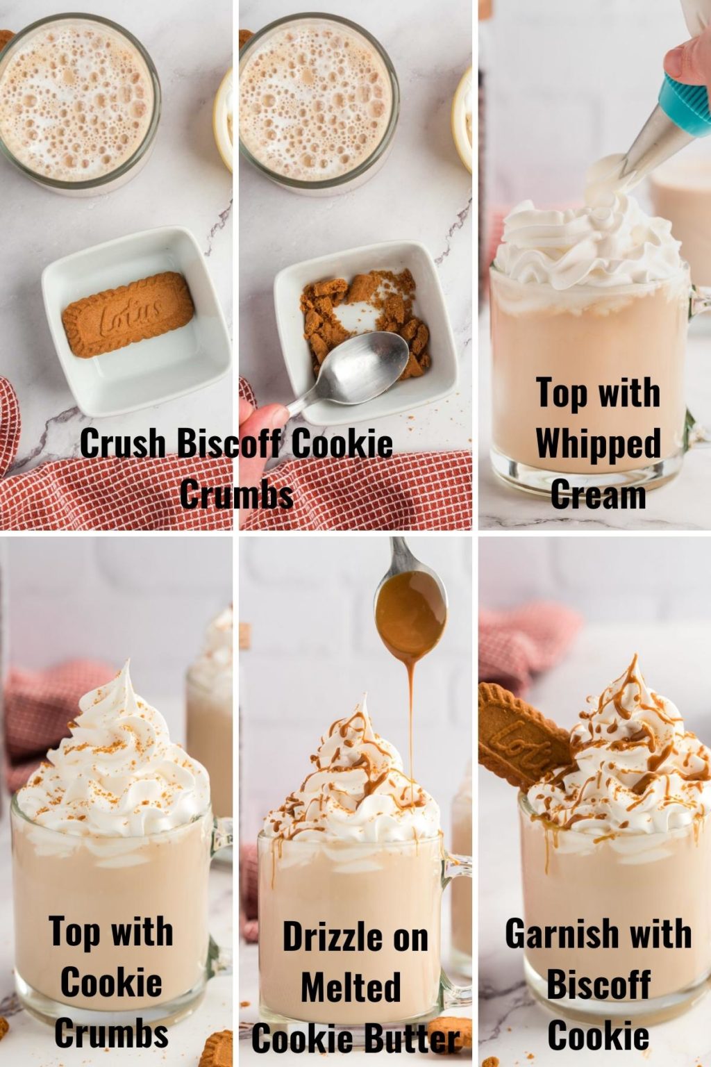 Biscoff Cookie Butter Latte - Soulfully Made