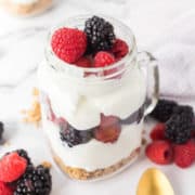 Mixed Berry Yogurt Parfaits - Soulfully Made