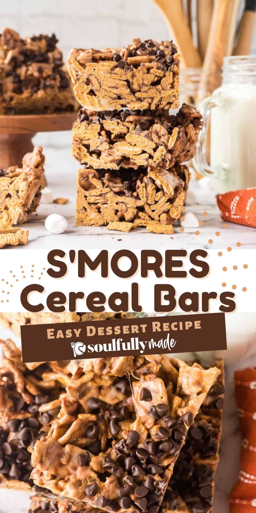 S'mores Cereal Bars - Soulfully Made