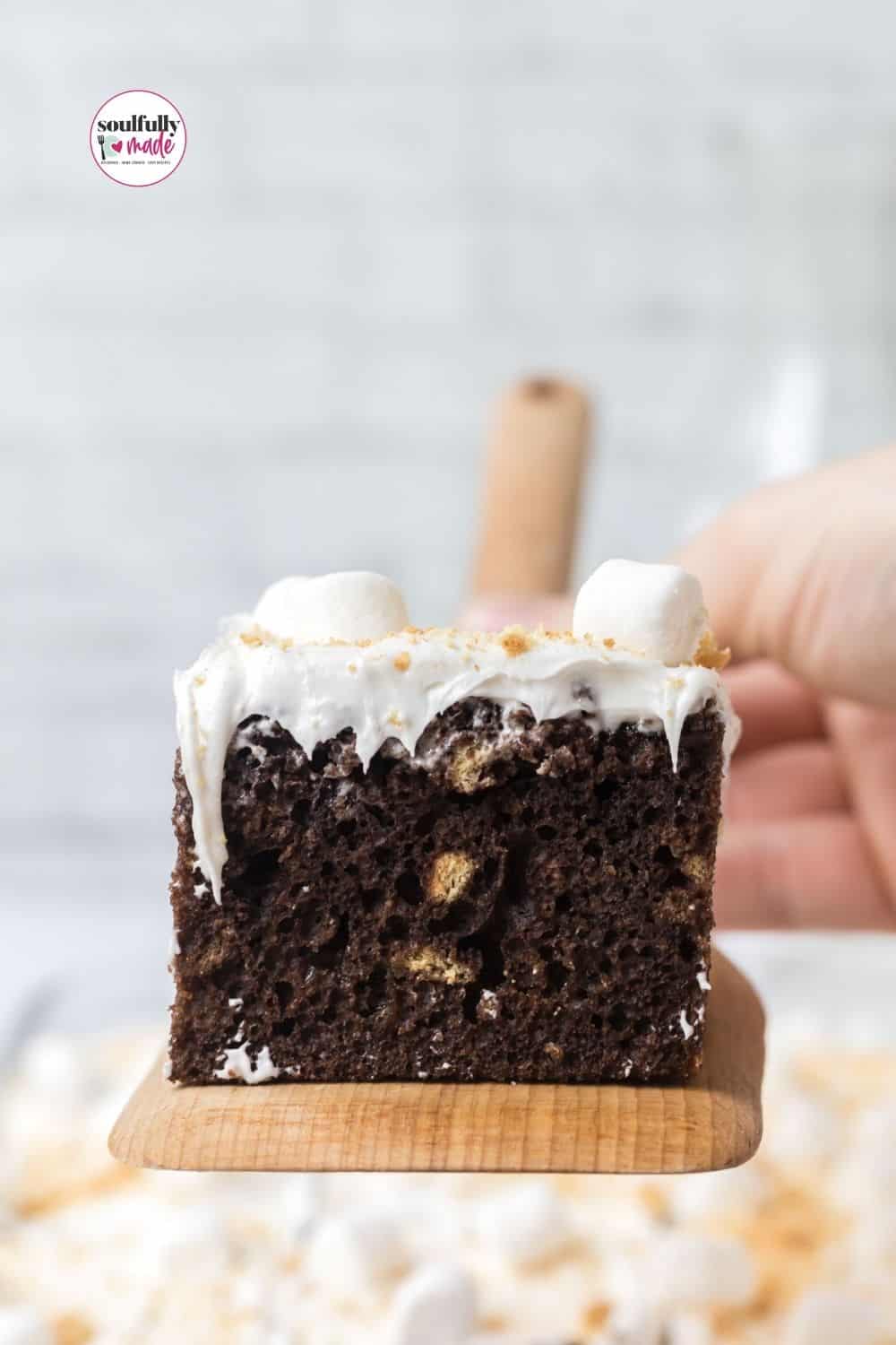 S'mores Cake Recipe - Soulfully Made
