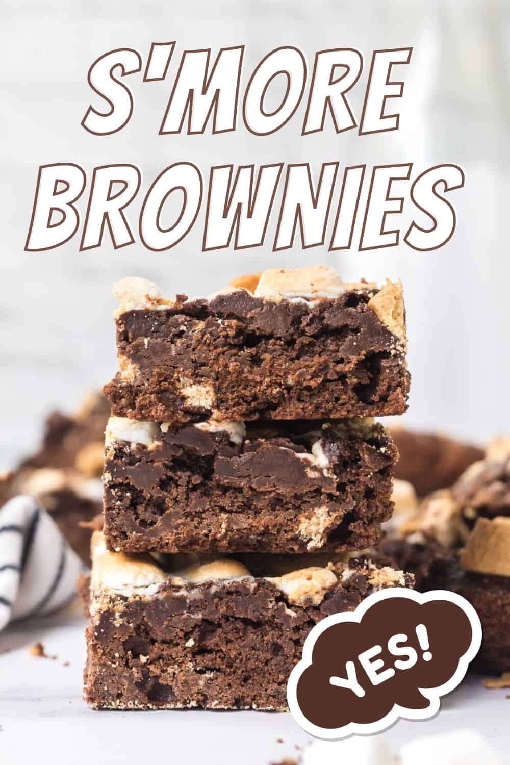 S'mores Brownies (Easy Recipe) - Soulfully Made