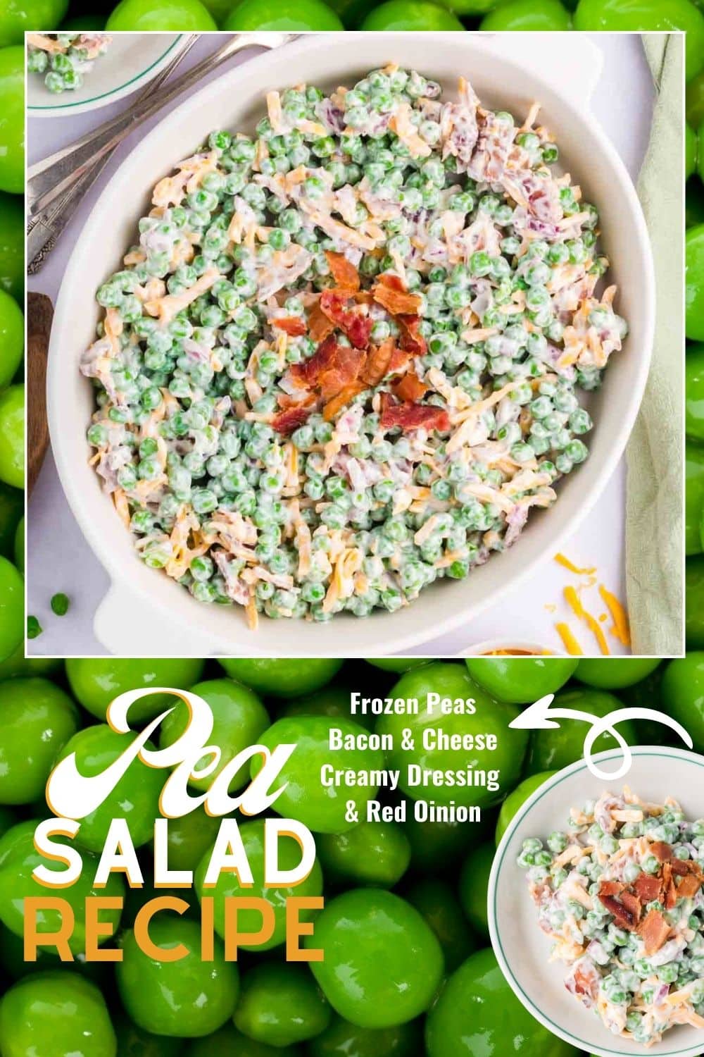 Pea Salad Recipe - Soulfully Made
