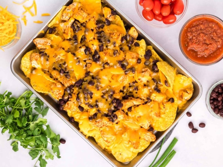 Loaded Chicken Nachos Recipe - Soulfully Made