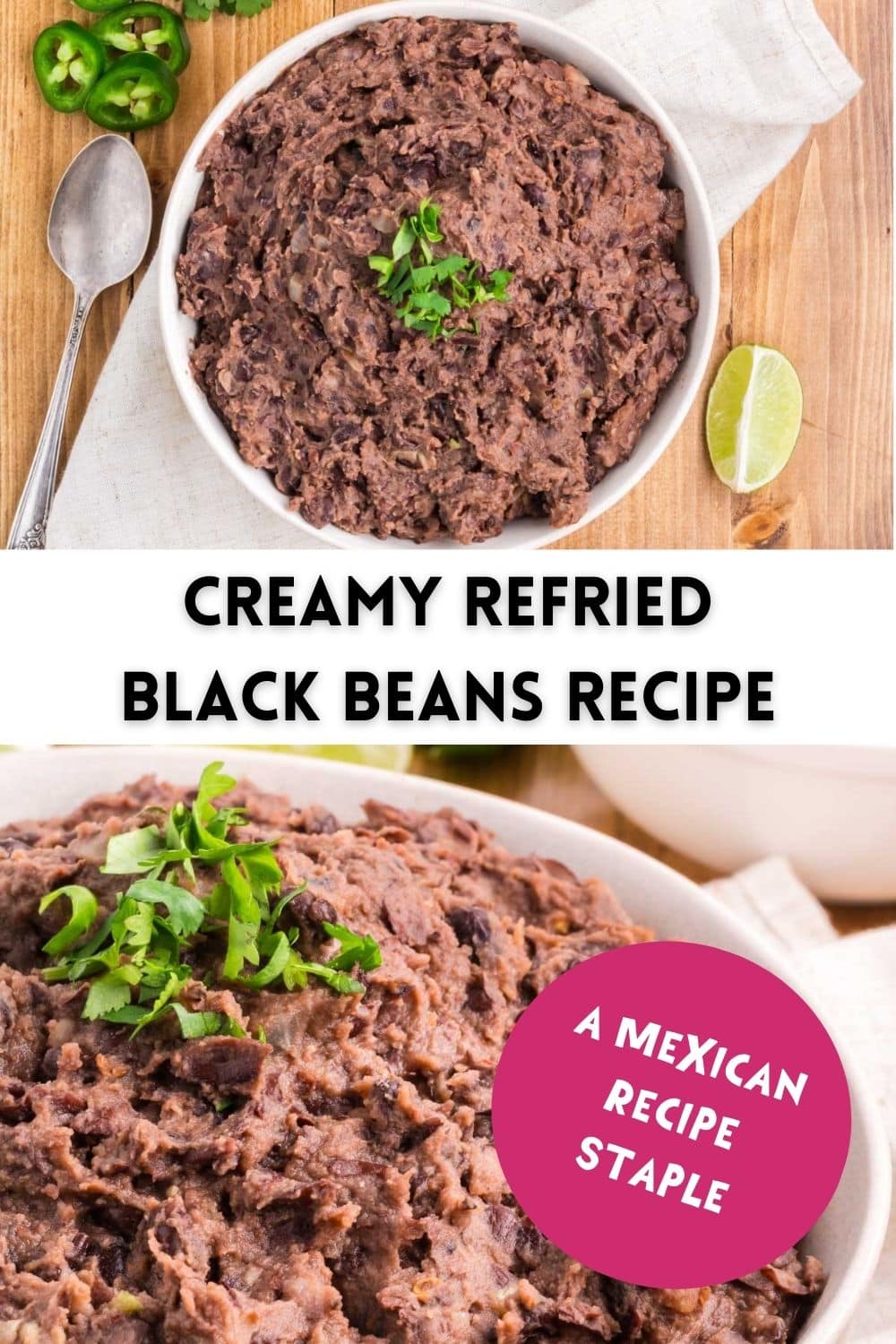Homemade Easy Refried Black Beans Recipe - Soulfully Made