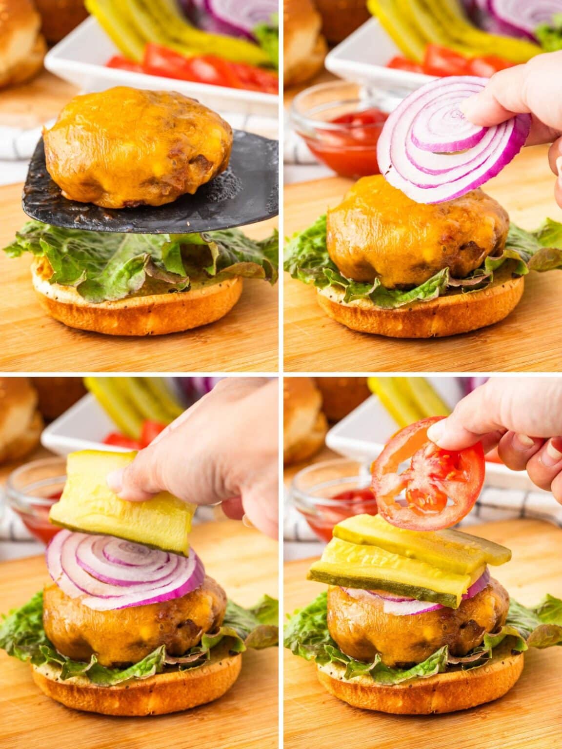 Hamburgers in Air Fryer - Soulfully Made