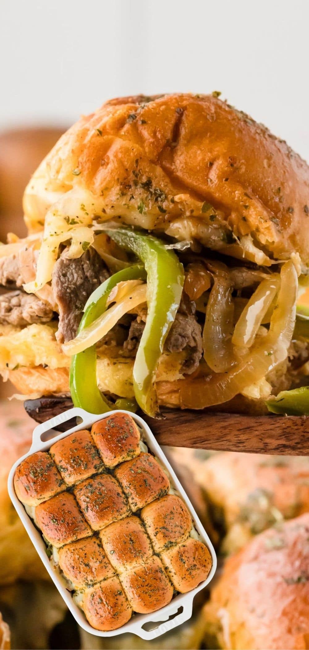 Best Philly Cheesesteak Sliders Recipe - Soulfully Made