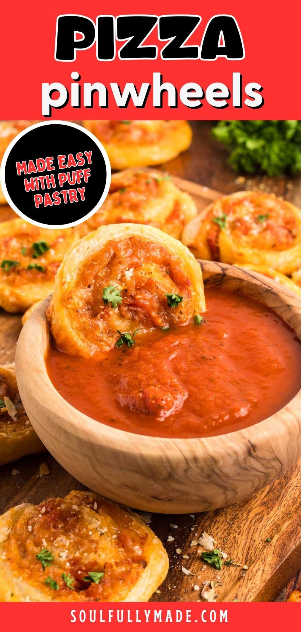 Pepperoni Pinwheels Recipe - Soulfully Made