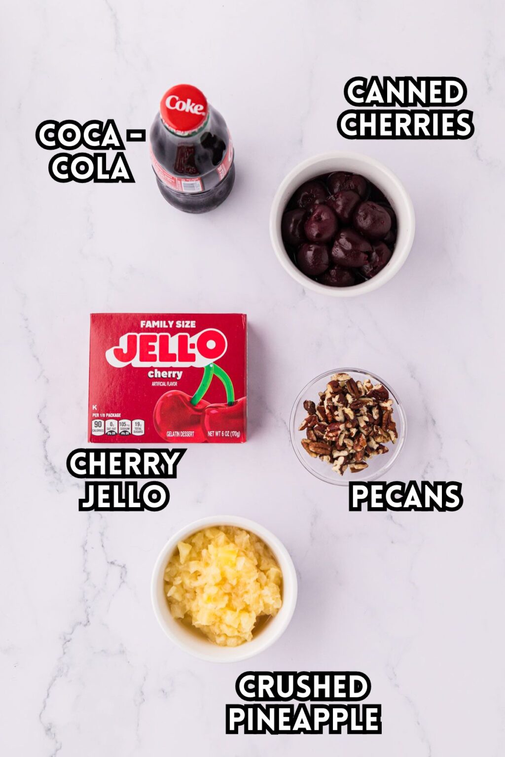 Cherry Cola Jello Salad - Soulfully Made