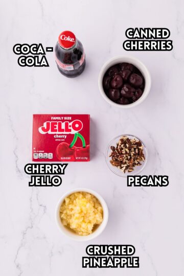 Cherry Cola Jello Salad - Soulfully Made