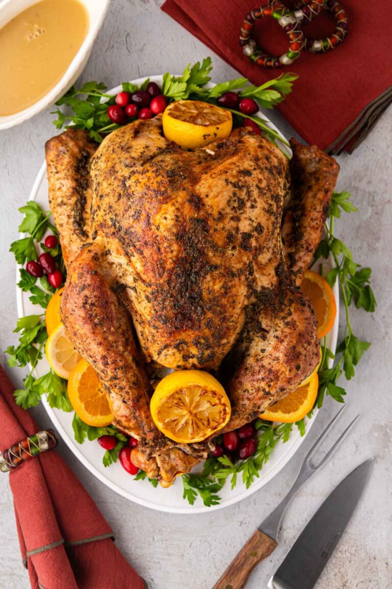 Best Seasoned Roasted Turkey Recipe - Soulfully Made