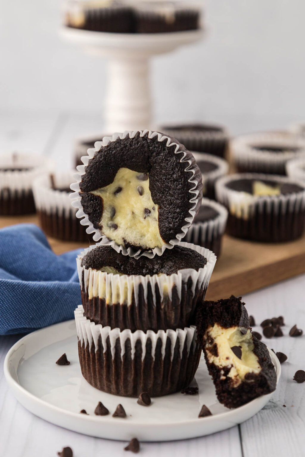 Black Bottom Cupcakes Recipe - Soulfully Made