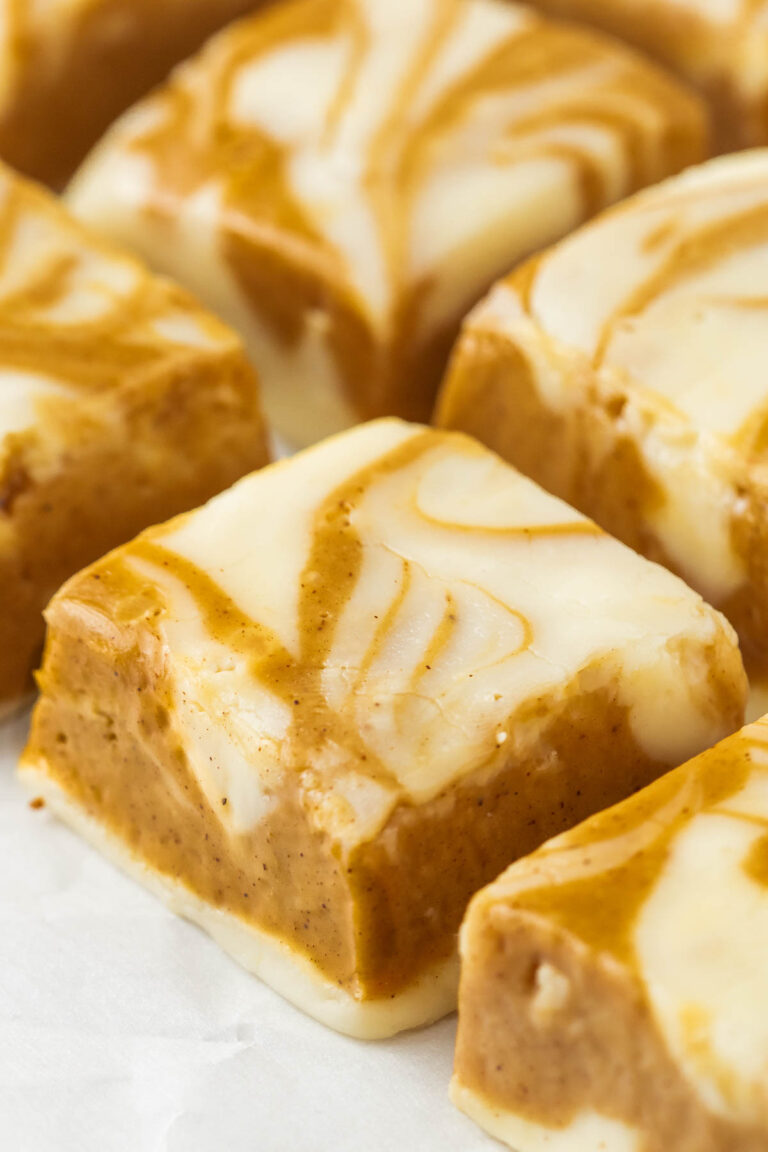 Gingerbread Swirl Fudge Recipe - Soulfully Made