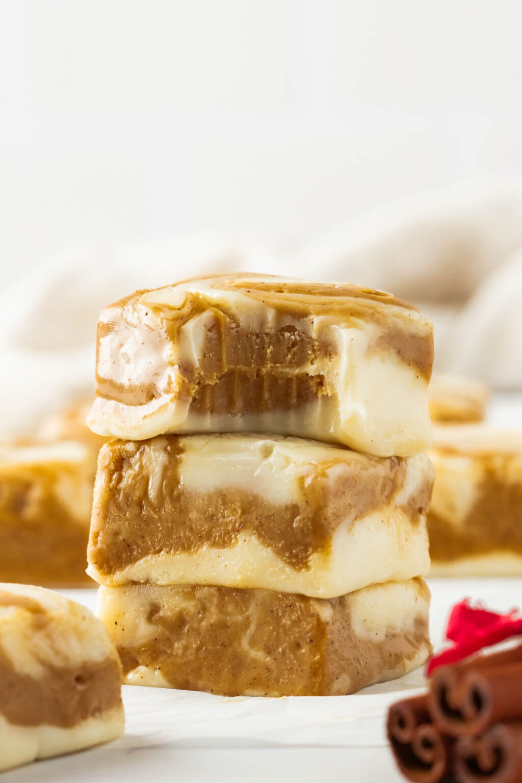 Gingerbread Swirl Fudge Recipe - Soulfully Made