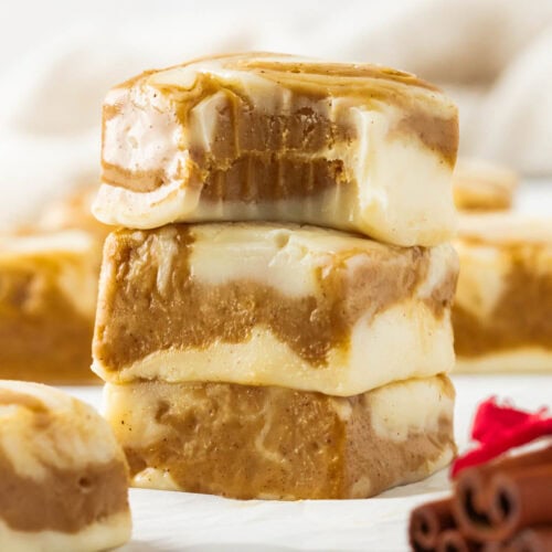 Gingerbread Swirl Fudge Recipe - Soulfully Made