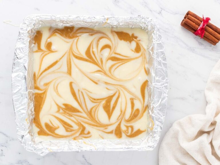 Gingerbread Swirl Fudge Recipe - Soulfully Made