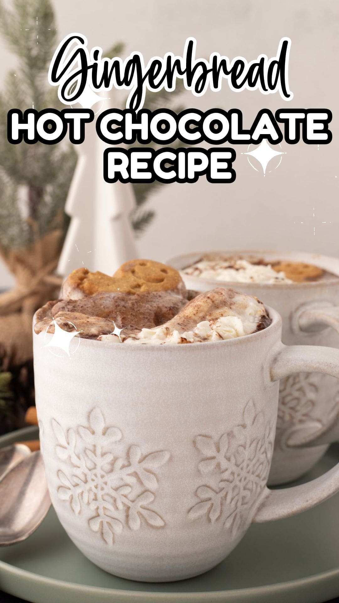 Gingerbread Hot Chocolate Recipe - Soulfully Made
