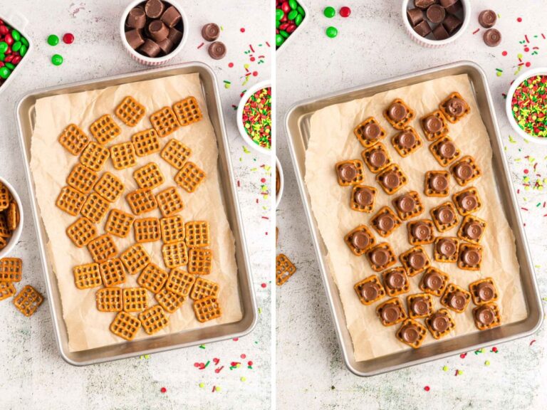 Christmas Pretzels with Rolos - Soulfully Made