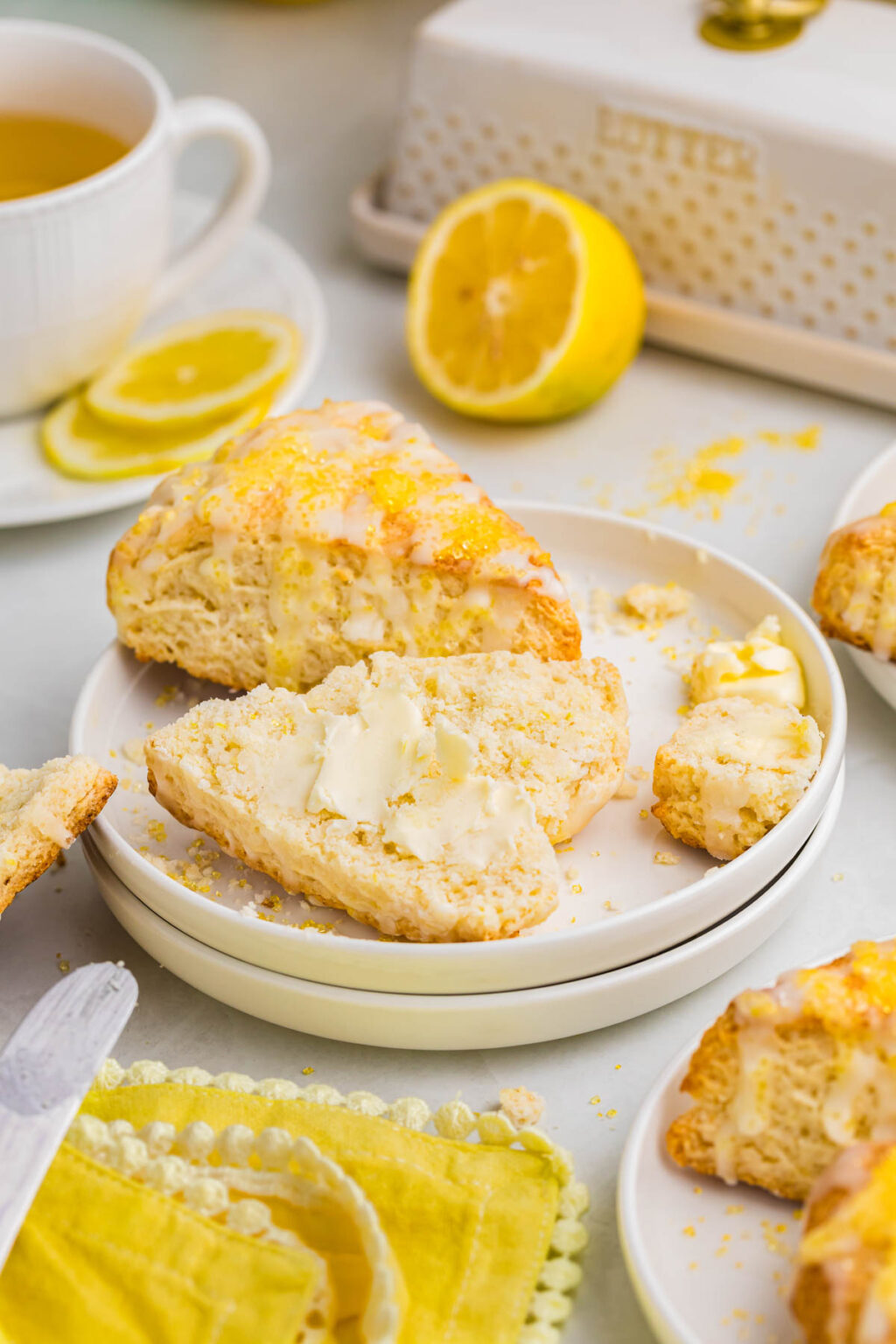 Lemon Cream Scones - Soulfully Made