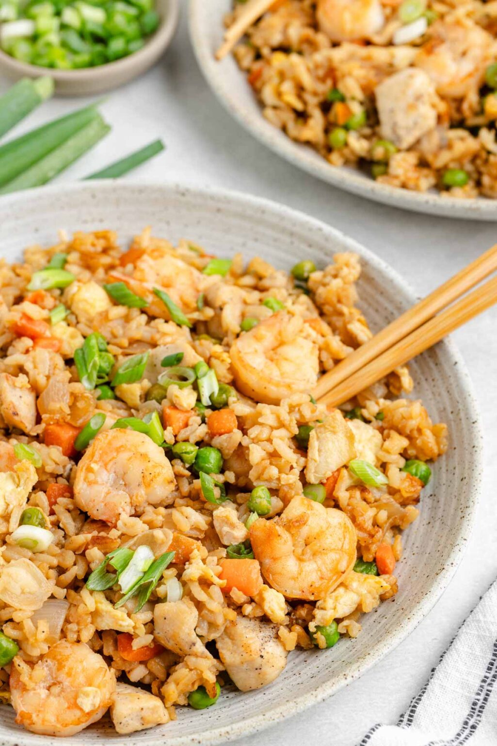 Chicken and Shrimp Fried Rice - Soulfully Made