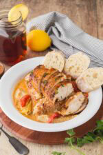 Blackened Chicken with Cajun Lemon Butter Sauce - Soulfully Made