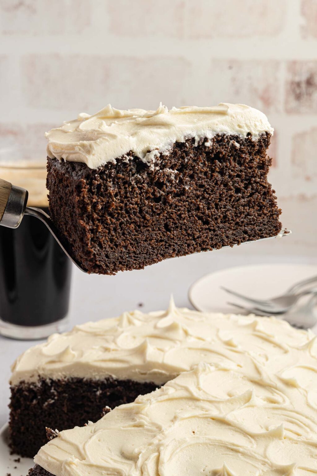 Chocolate Cake with Guinness Stout - Soulfully Made