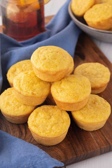 Cornbread Muffins with Creamed Corn - Soulfully Made