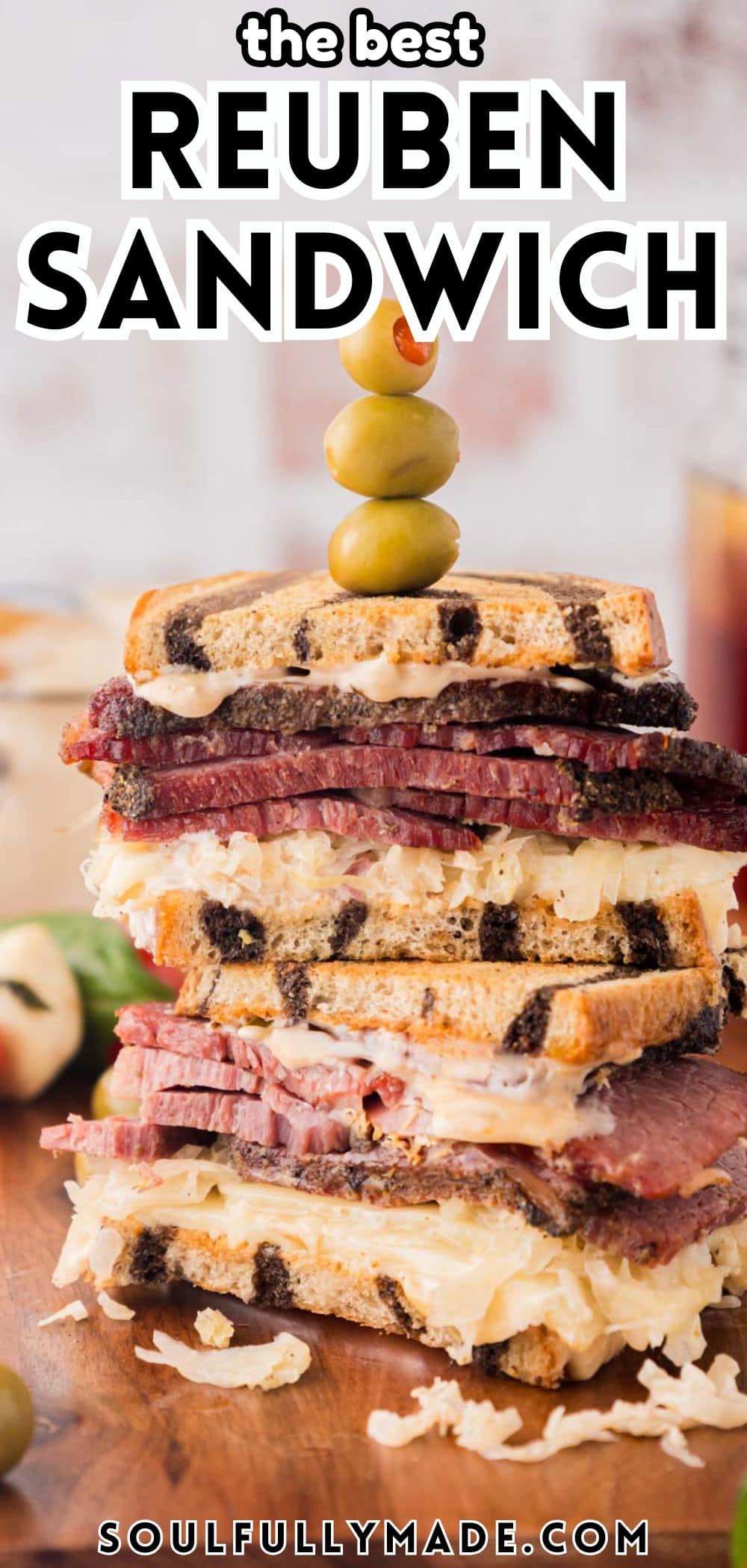 Homemade Reuben Sandwich Recipe - Soulfully Made