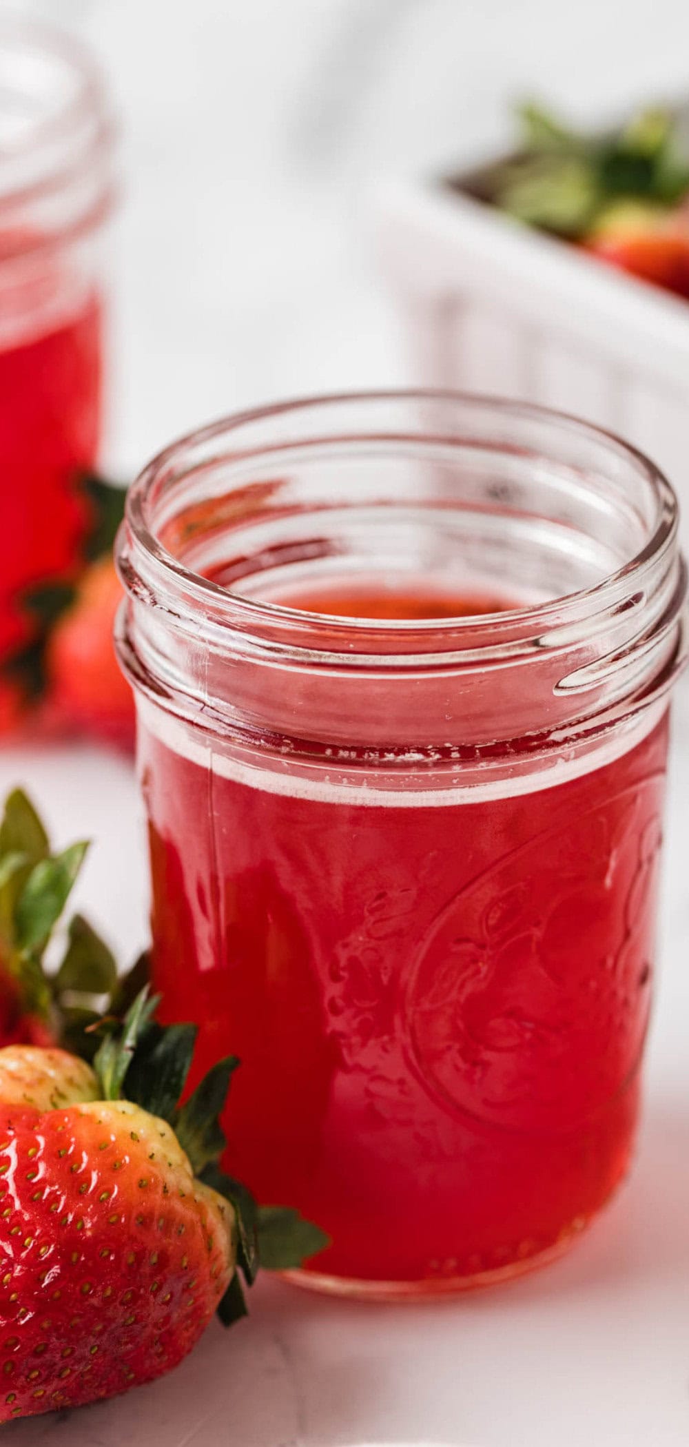 Homemade Strawberry Syrup - Soulfully Made