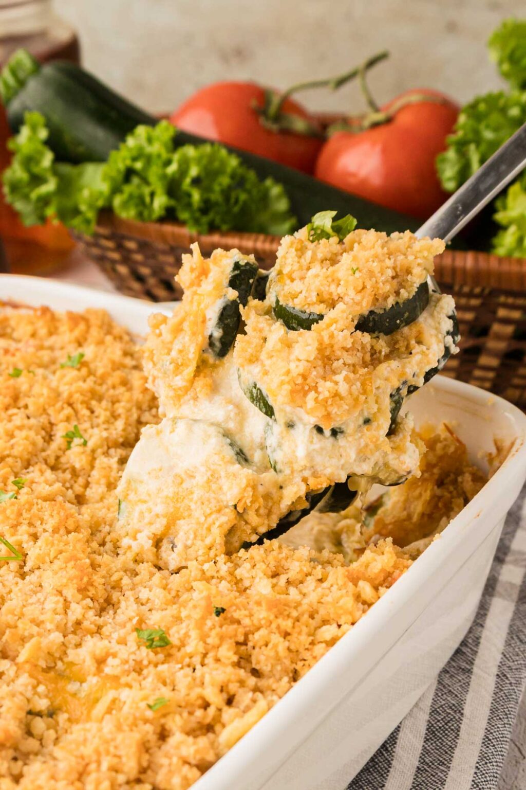 Zucchini Bake Recipe - Soulfully Made