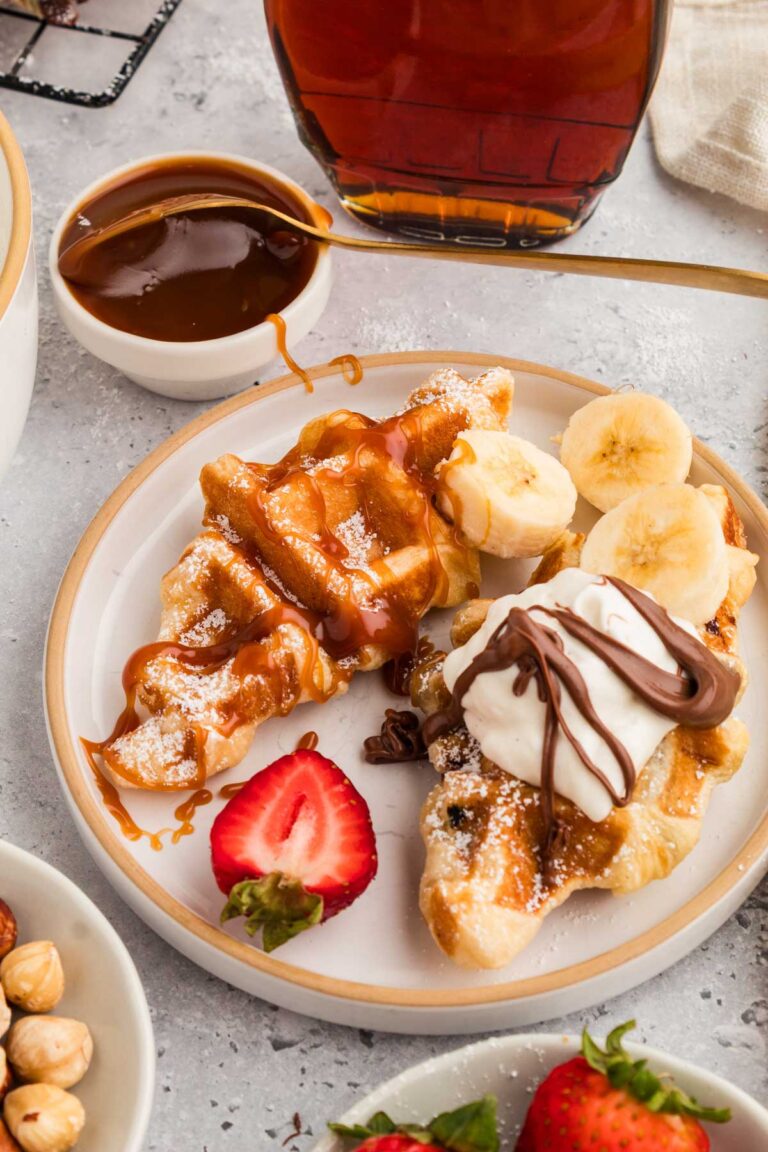 Croissant Waffles (Croffles)- Soulfully Made