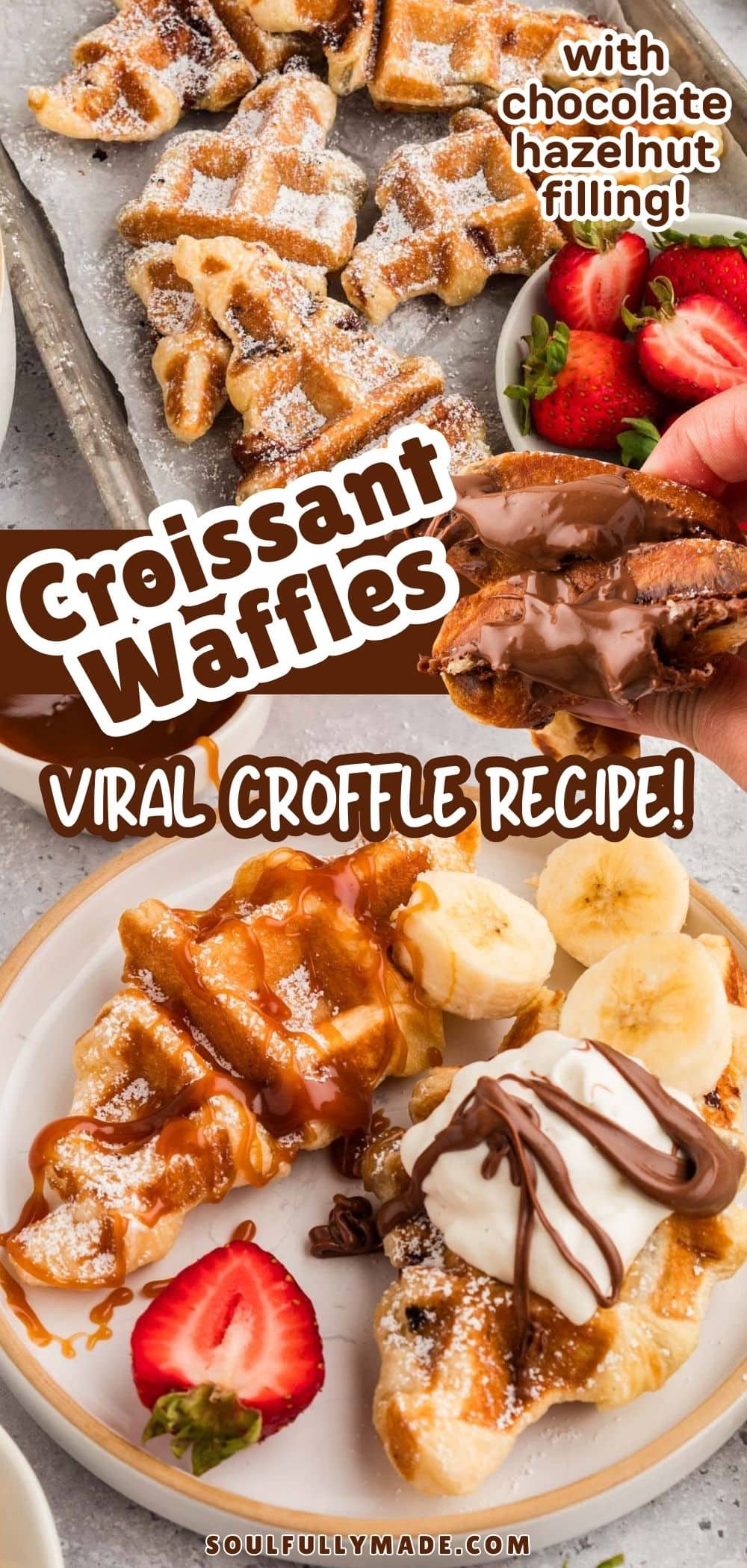 Croissant Waffles (Croffles)- Soulfully Made